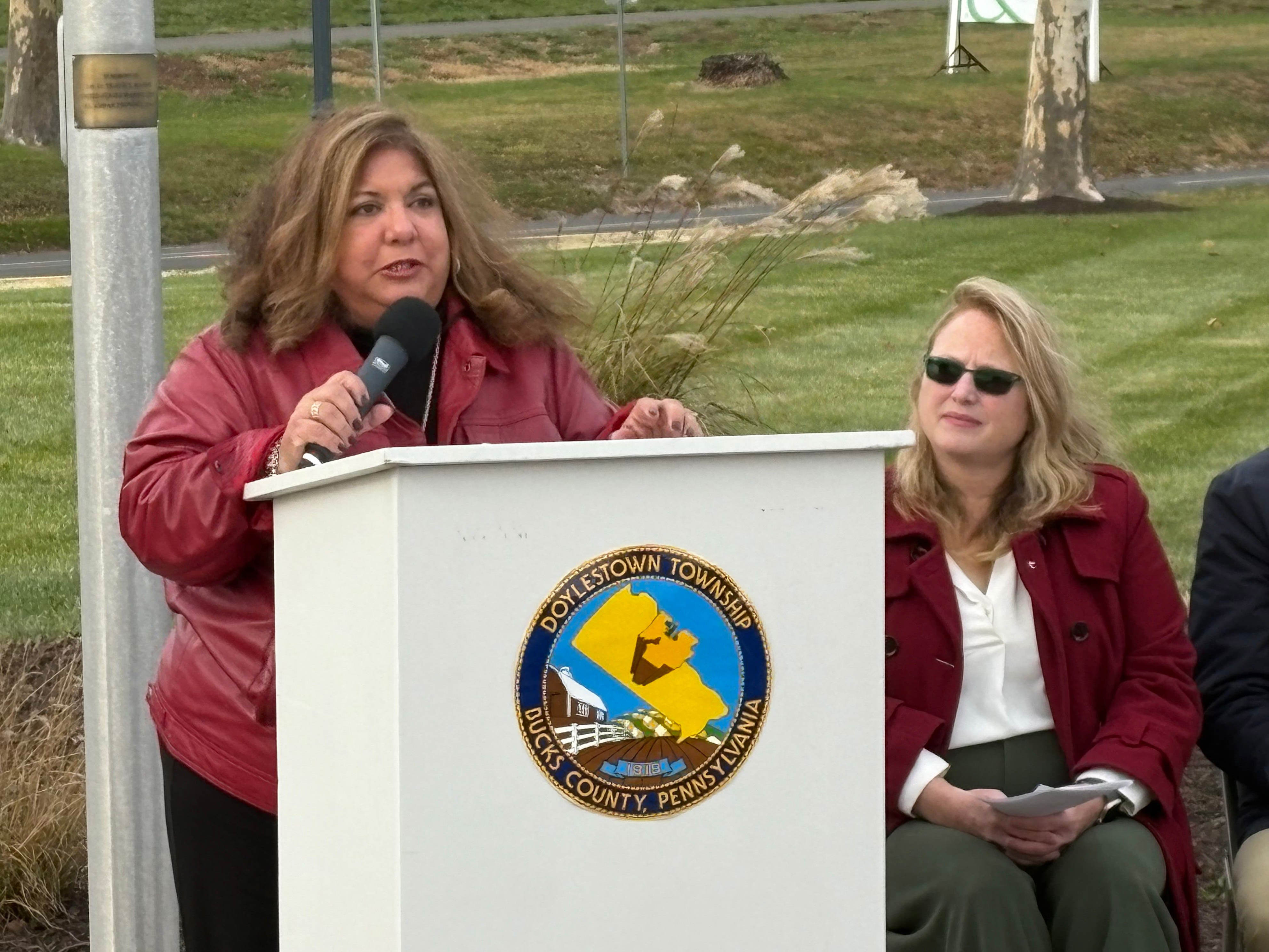 Roundabouts Dedicated In Doylestown To Blue And Gold Star Families