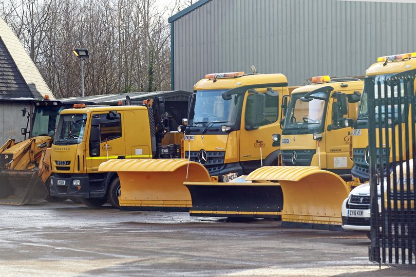 Sleet warning for Warwickshire in just hours as gritters to be called ...