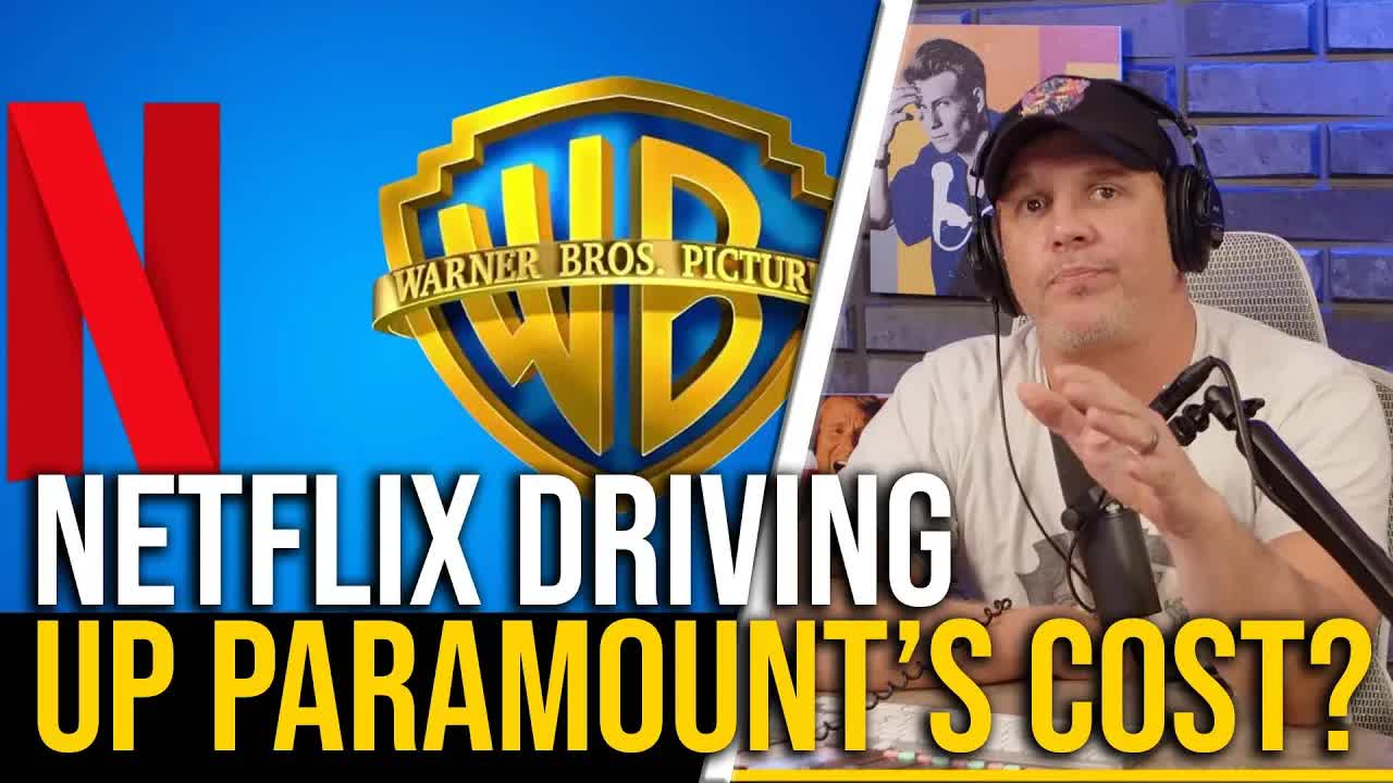 Is Netflix running up Warner Bros. bid for Paramount