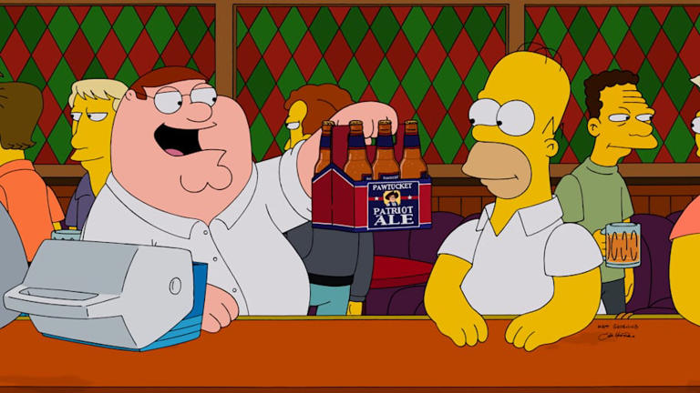February 15 will be a historic date for The Simpsons and Family Guy
