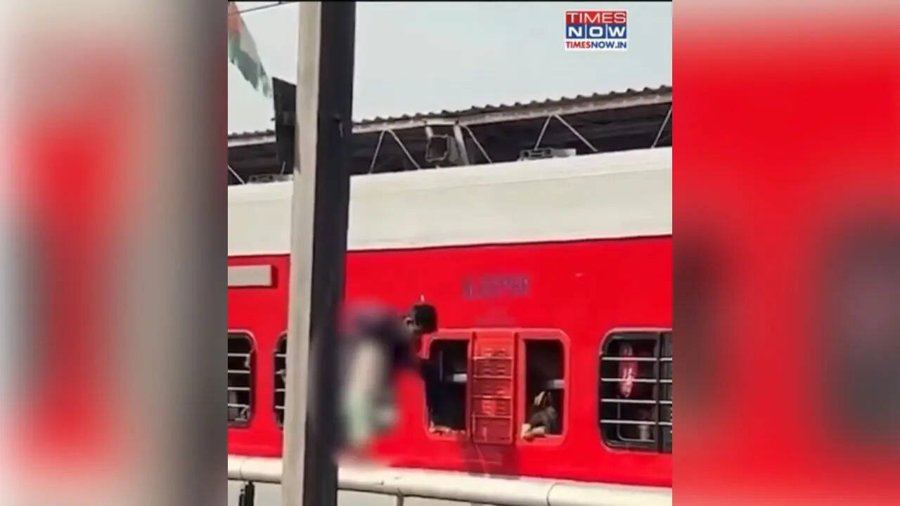 Man Hangs Child Out Of Train Window To Urinate; Social Media Explodes ...