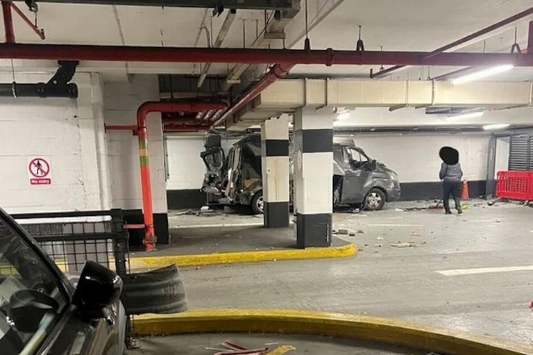 Explosion in Wimbledon shopping centre underground car park as man ...