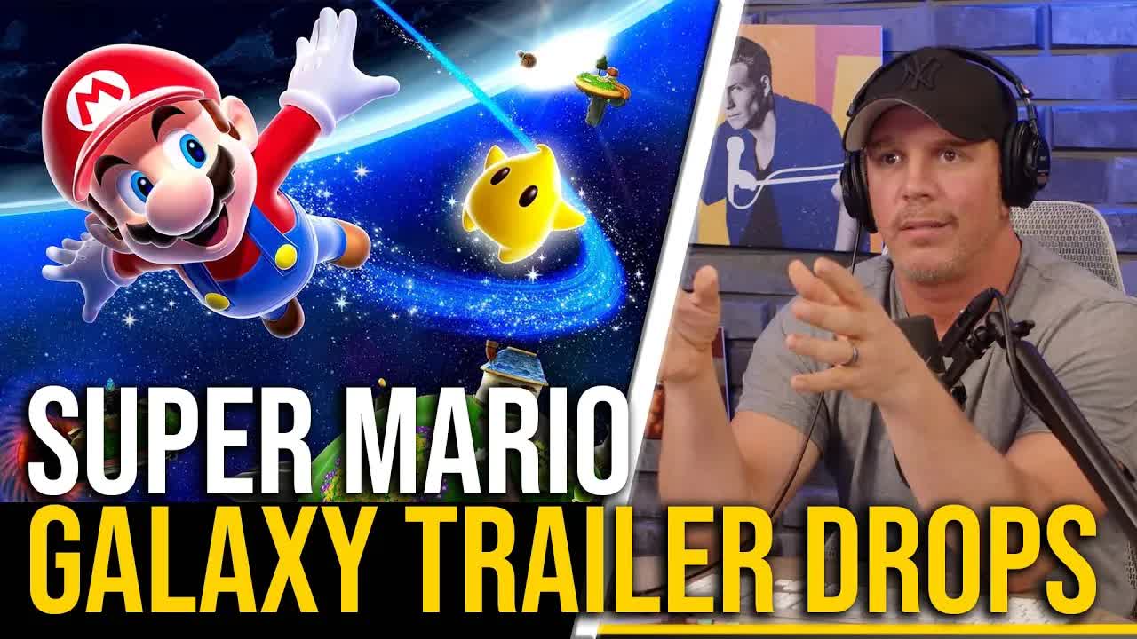 The Super Mario Galaxy movie trailer drops