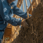 Hej då cement – nu byggs framtiden av jord och gammal kartong