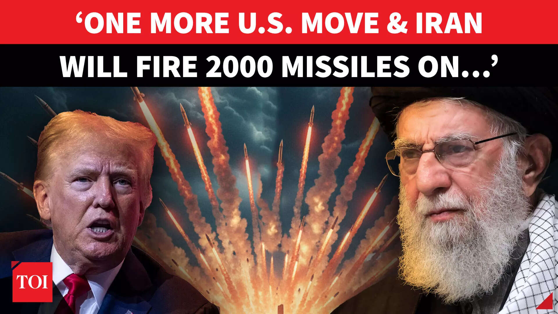 Iran Threatens 2,000-Missile Strike As Tehran Warns U.S.–Israel Of ...