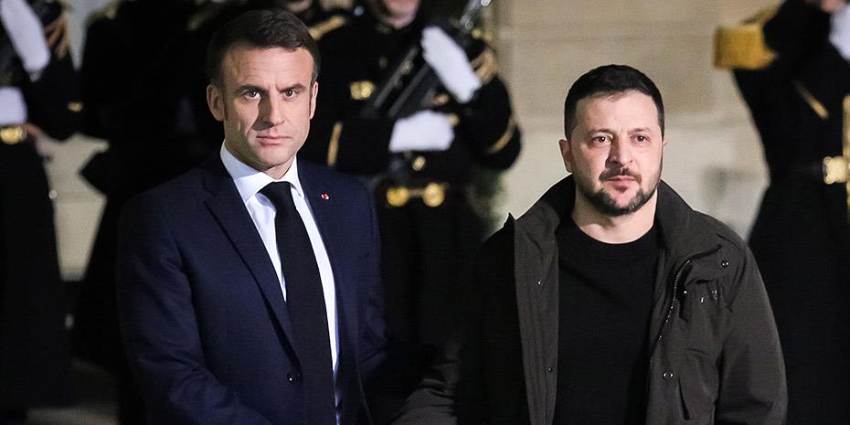 Μακρόν: Η Ευρώπη δεν θα κουραστεί να στηρίζει το Κίεβο