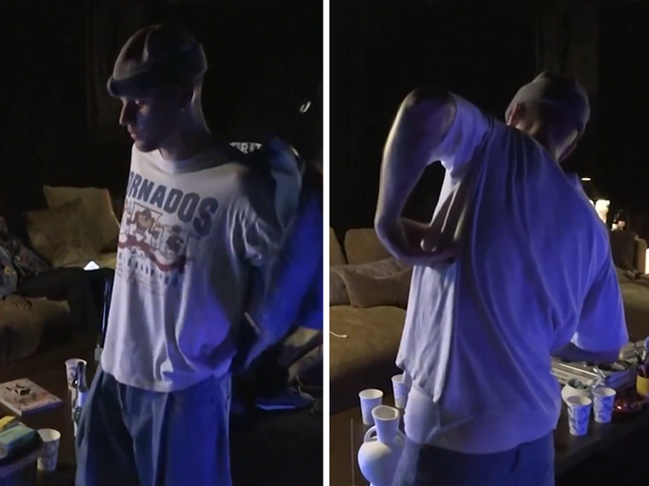 Justin Bieber Hurts Ribs in Electric Skateboard Fail