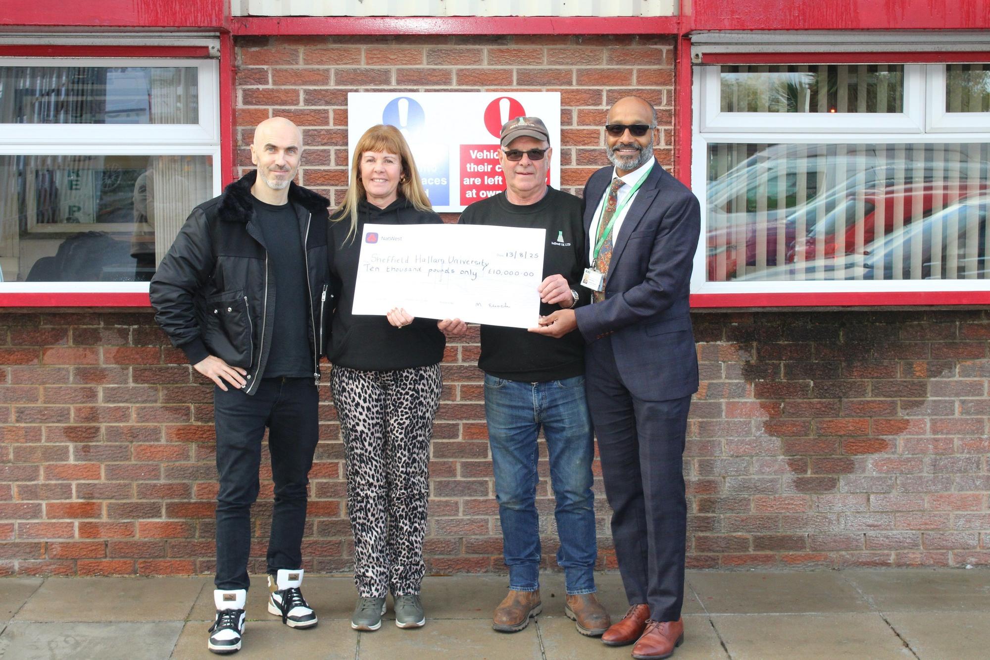 Sheffield Hallam University receives donation to fund life-changing ...