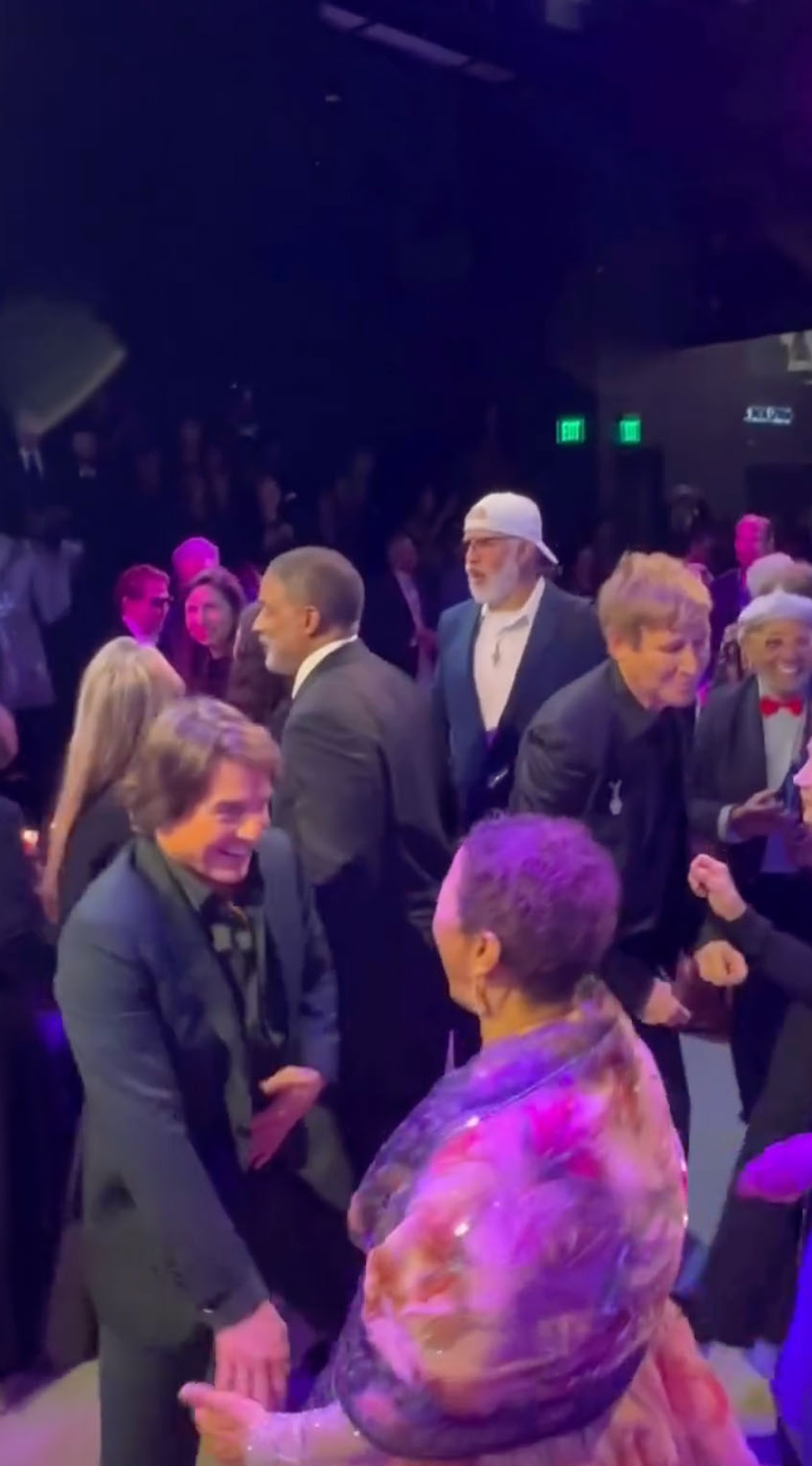 Watch Tom Cruise ‘vibe’ and bust out a move to celebrate Debbie Allen’s ...