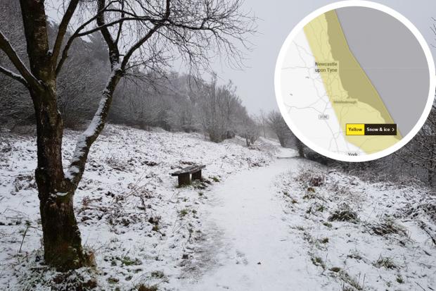 Met Office snow and ice alert for parts of North Yorkshire as health ...