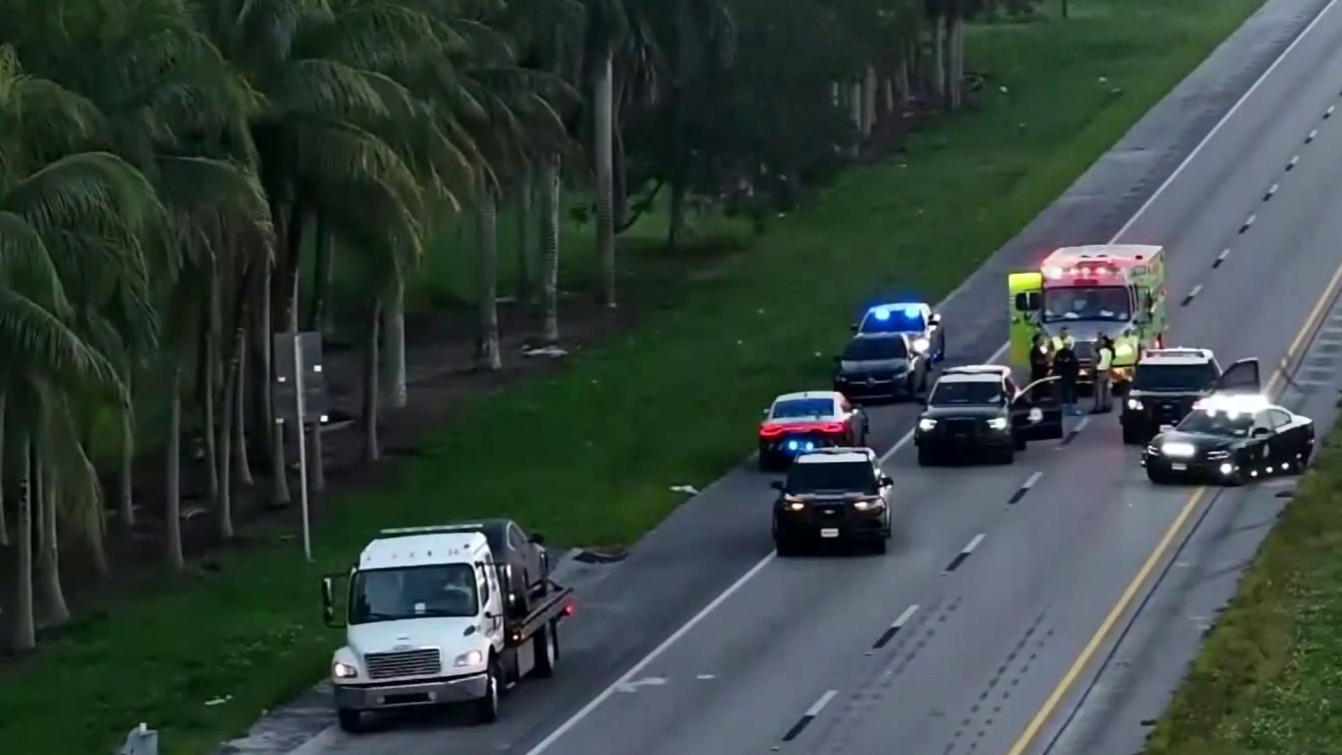 Reportan choque fatal en la autopista Turnpike en Homestead