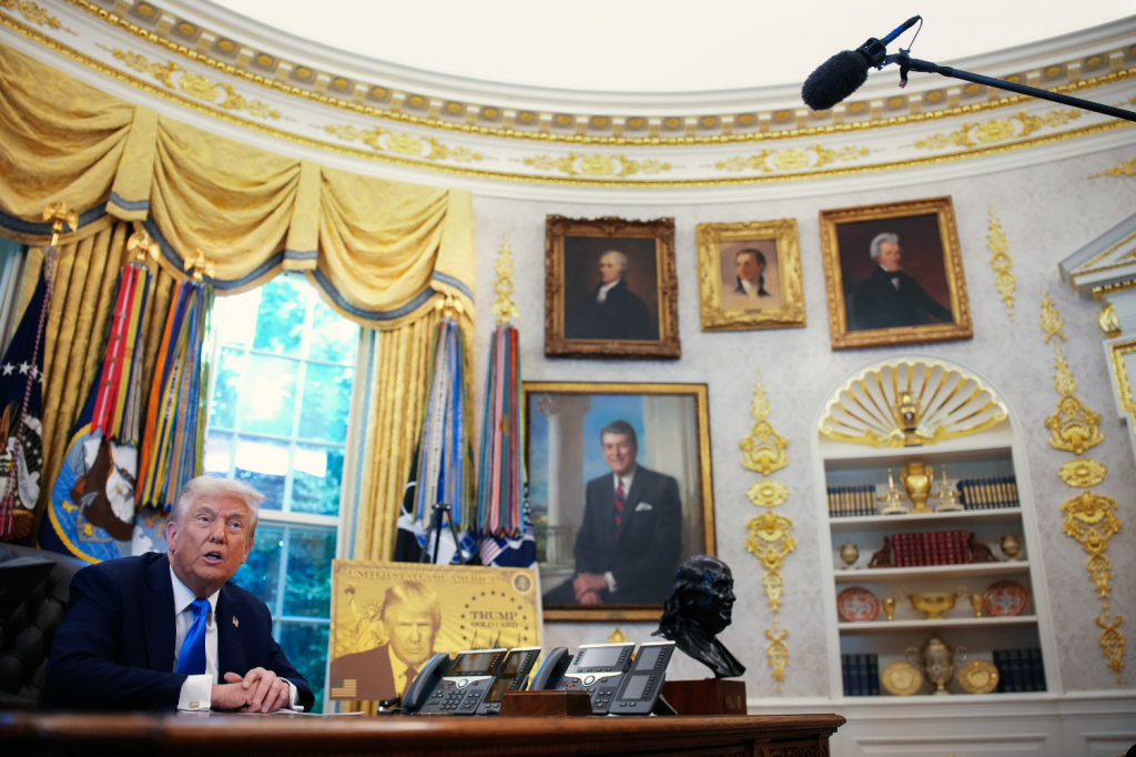 How every president from Taft to Trump decorated the Oval Office