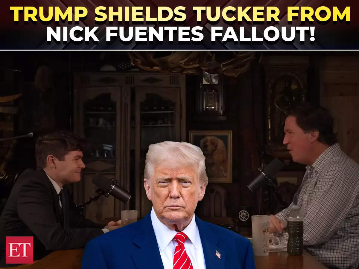 Nick Fuentes triggers MAGA war? Trump defends Tucker Carlson over white ...