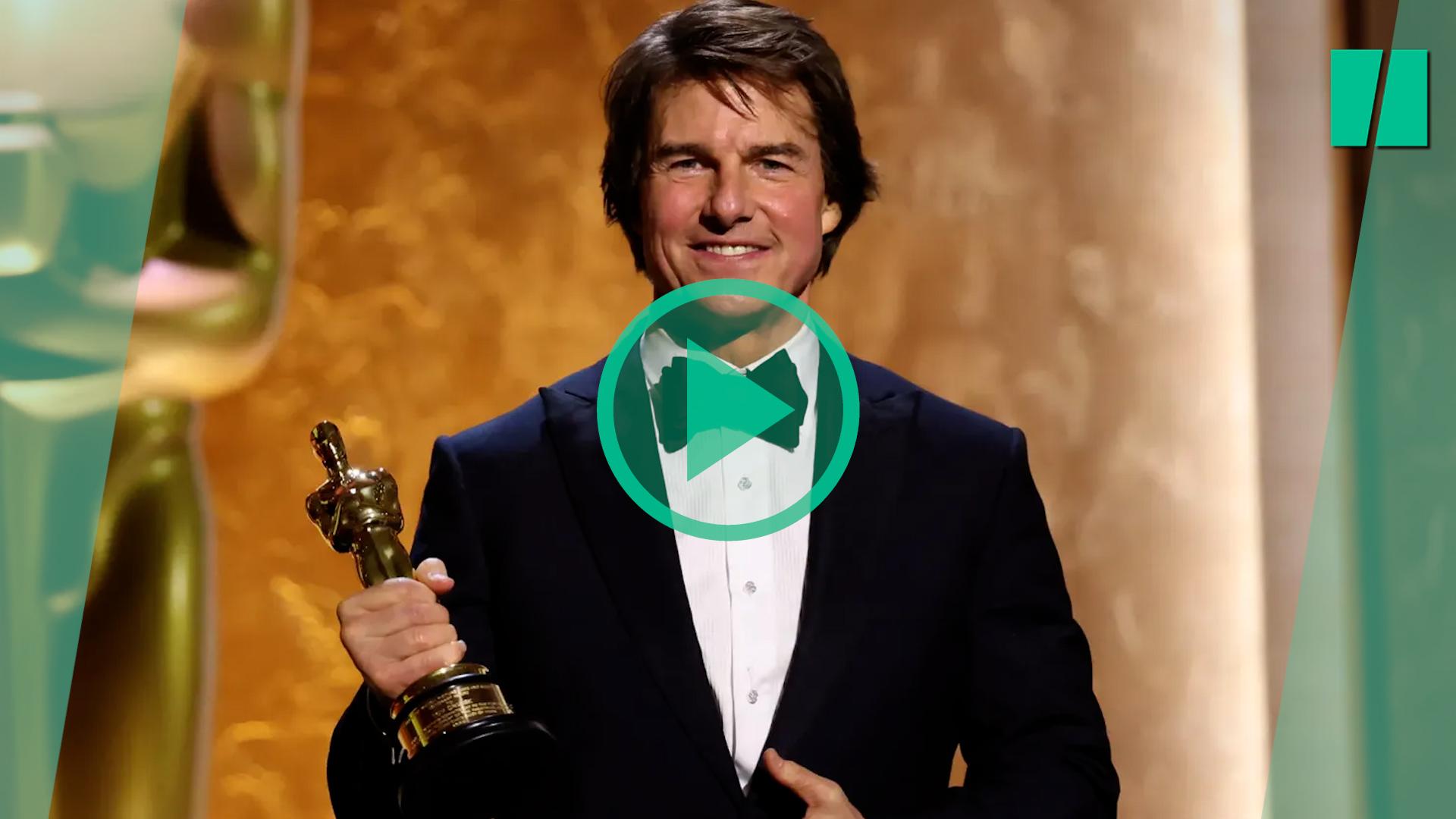 Tom Cruise se lâche sur le dancefloor avant de recevoir son premier Oscar