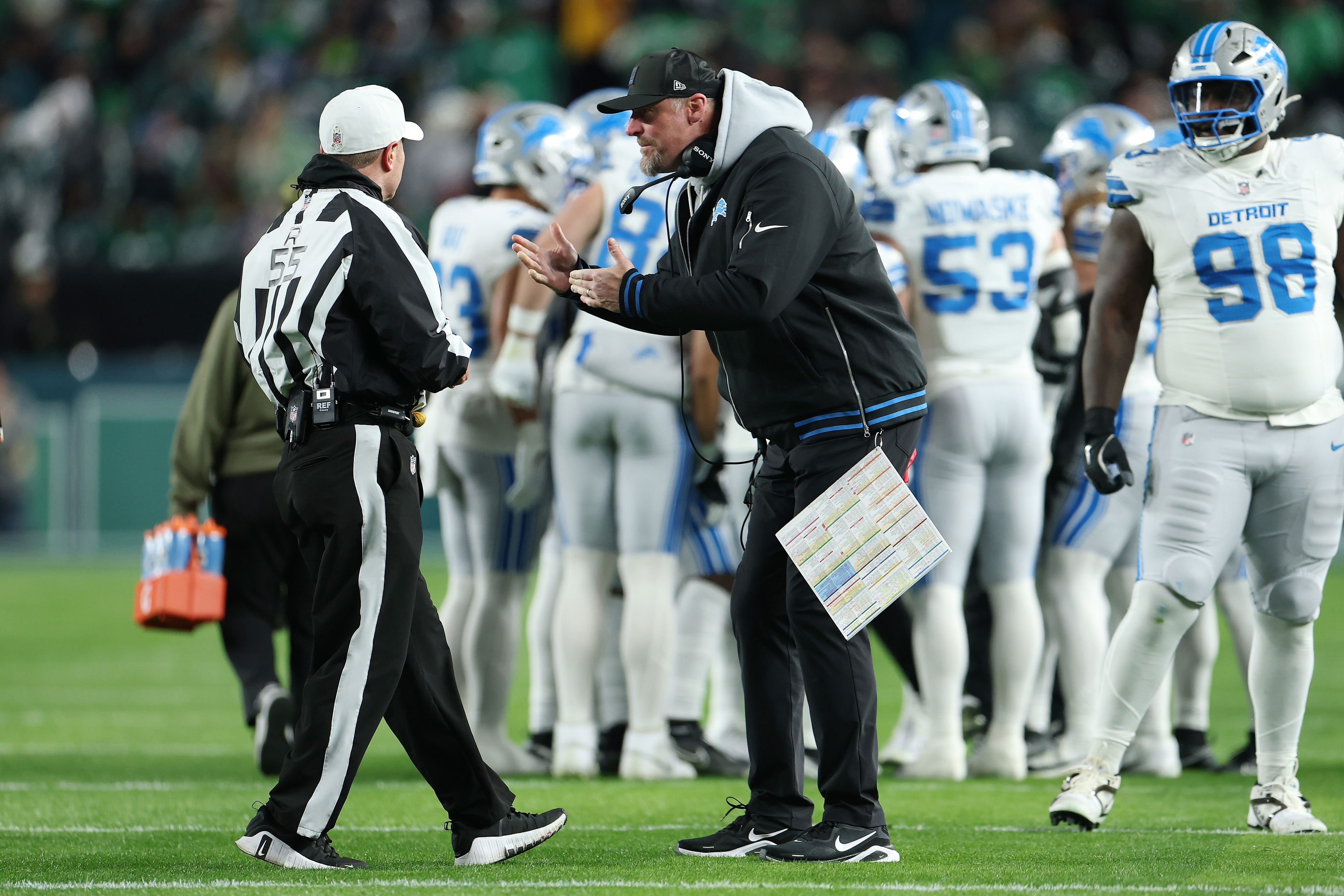 Referee Explains Controversial Pass Interference Call in Lions ‘SNF ...