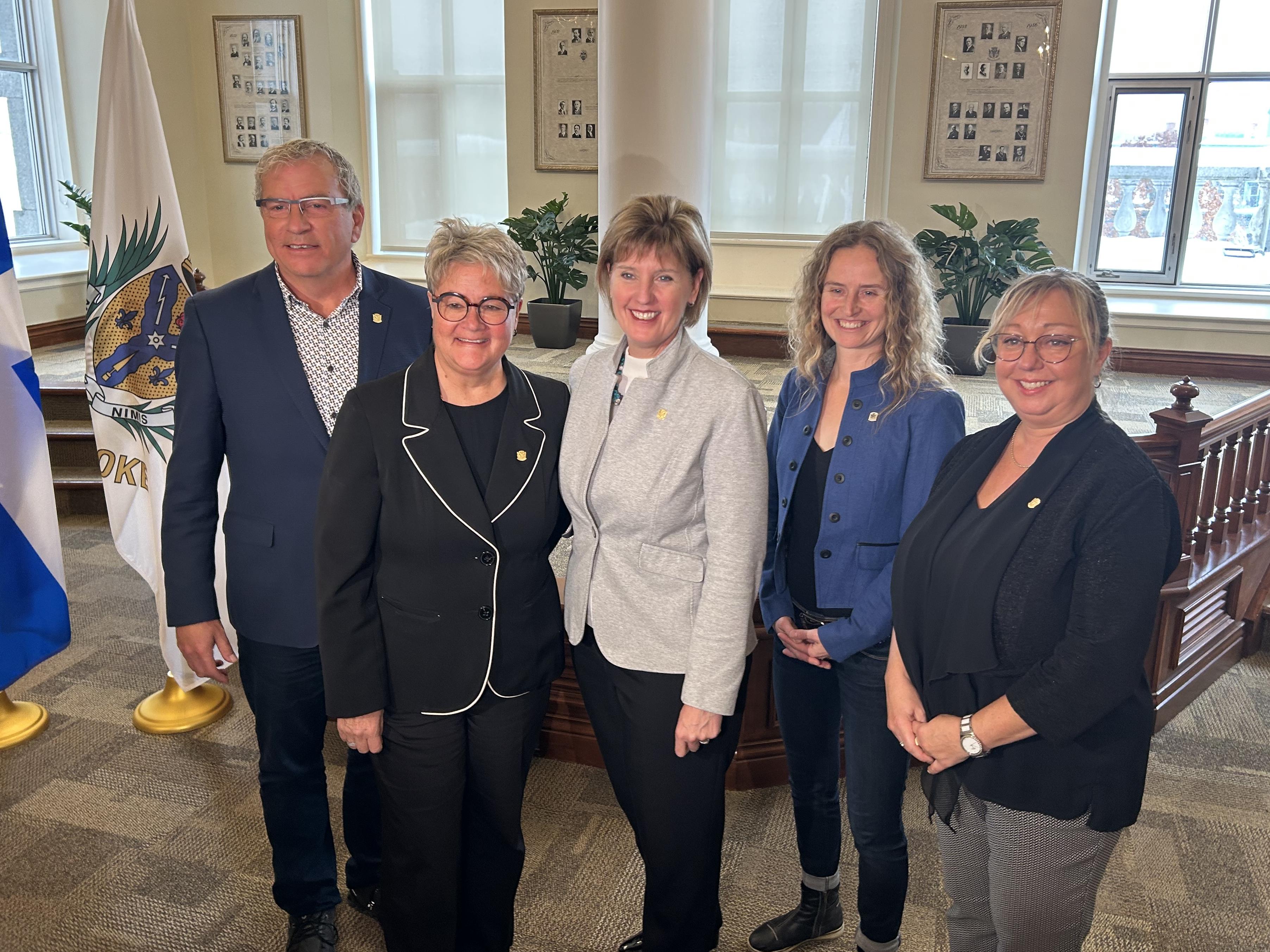 Qui sont les nouveaux membres du comité exécutif de Sherbrooke?