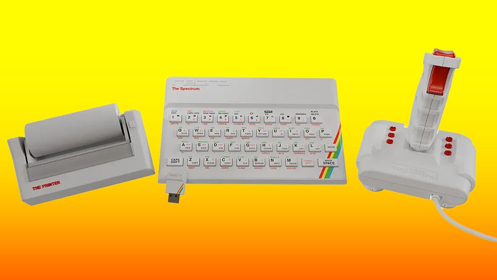 Redesigned ZX Spectrum replica is a brilliant white time machine to 1983