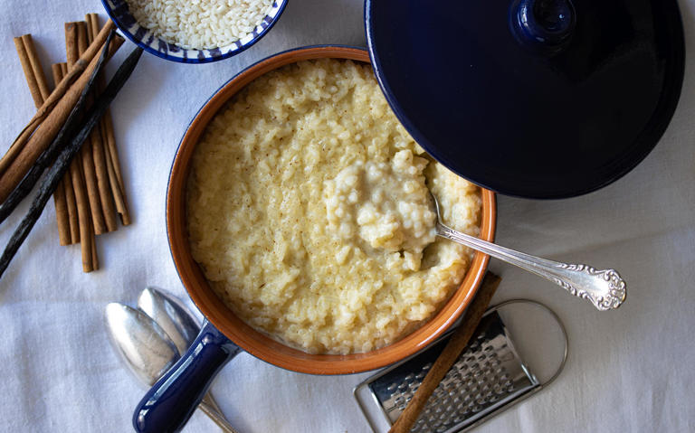 A Vintage French Favorite - Coconut Milk Rice