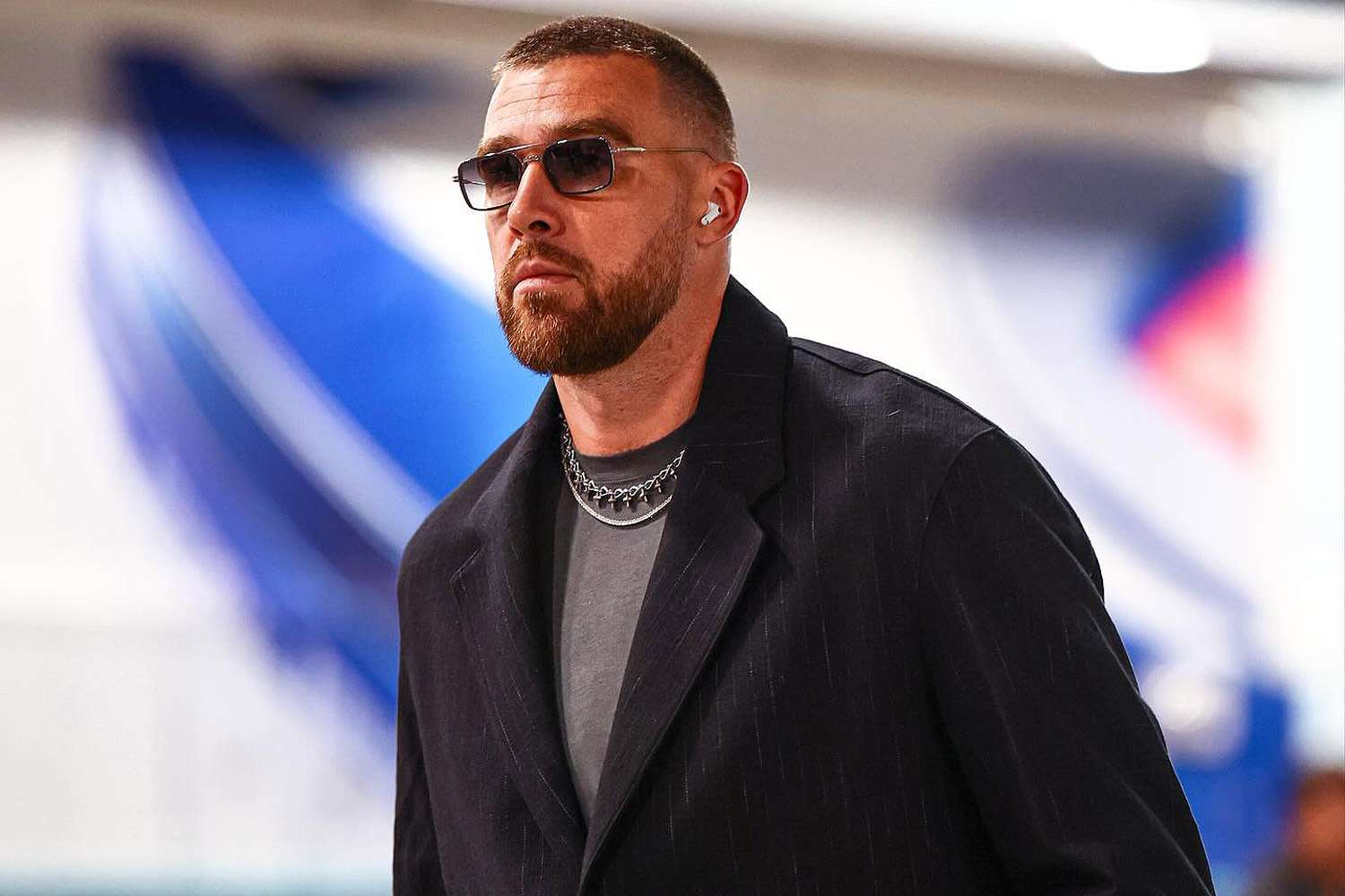 Travis Kelce Buttons Up in a Nearly $15K Designer Look for His History ...