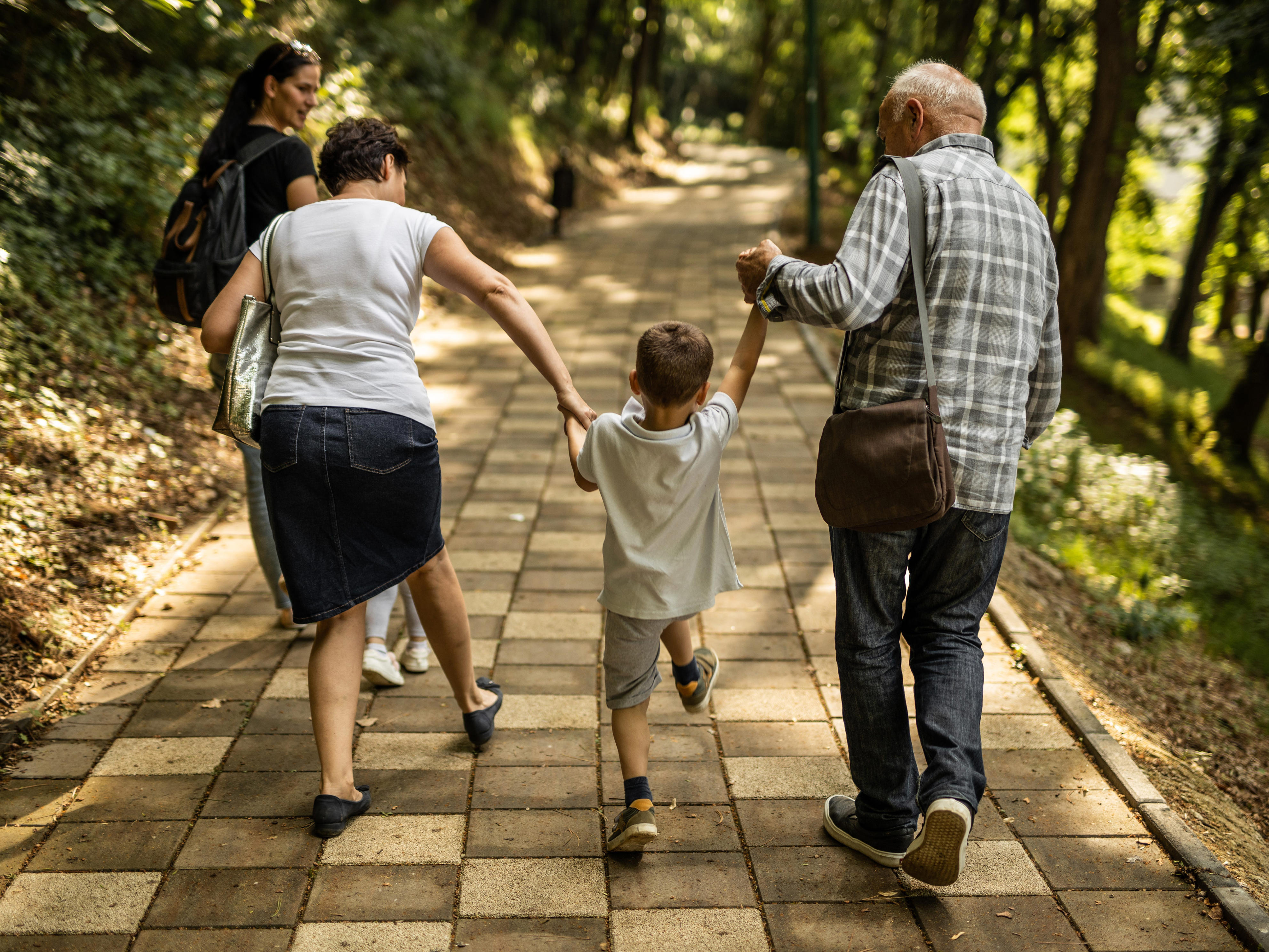 Our son's family moved in with us a year ago. We were afraid of the ...