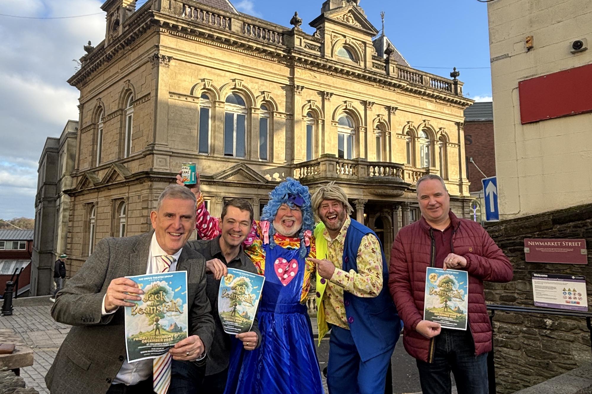 St. Columb’s Hall to host giant Christmas pantomime as Grove Theatre ...