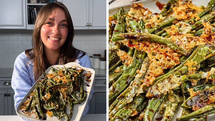 How to Make Smashed Green Beans