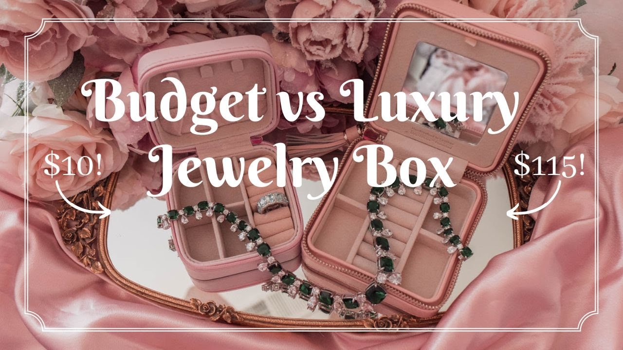 Budget vs Luxury Pink Jewelry Box Review: Wolf & Amazon Compared ...