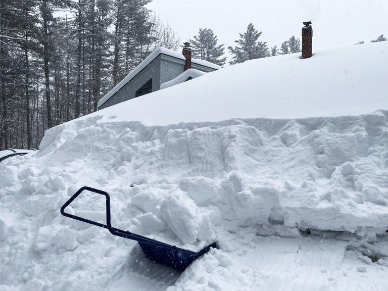 Snowfall totals: Parts of northern New England got 10 inches of snow ...