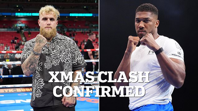 Jake Paul vs Anthony Joshua finally receives official confirmation