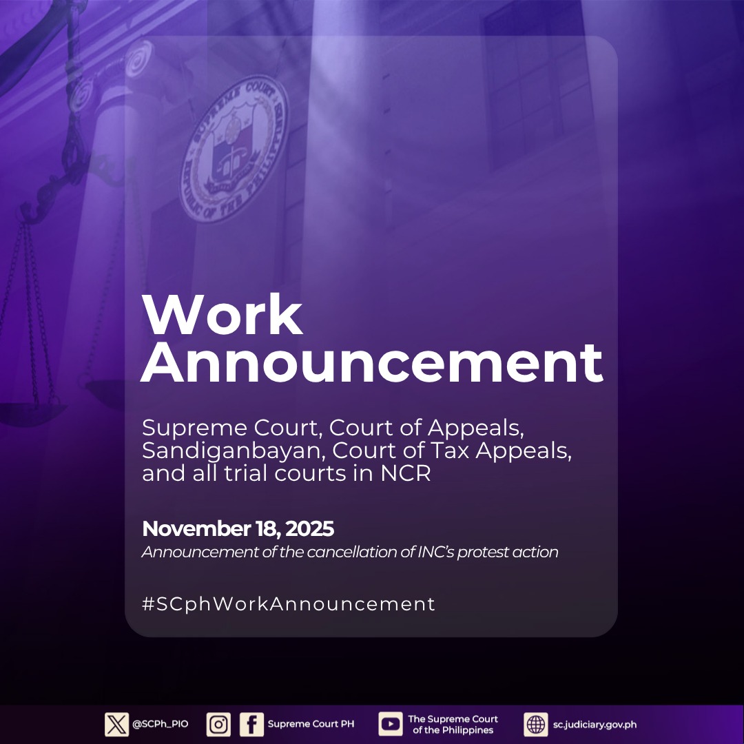 Work in NCR courts to resume on Tuesday