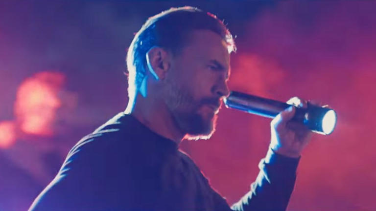 CM Punk movie advertised on TNA Impact on AMC broadcast