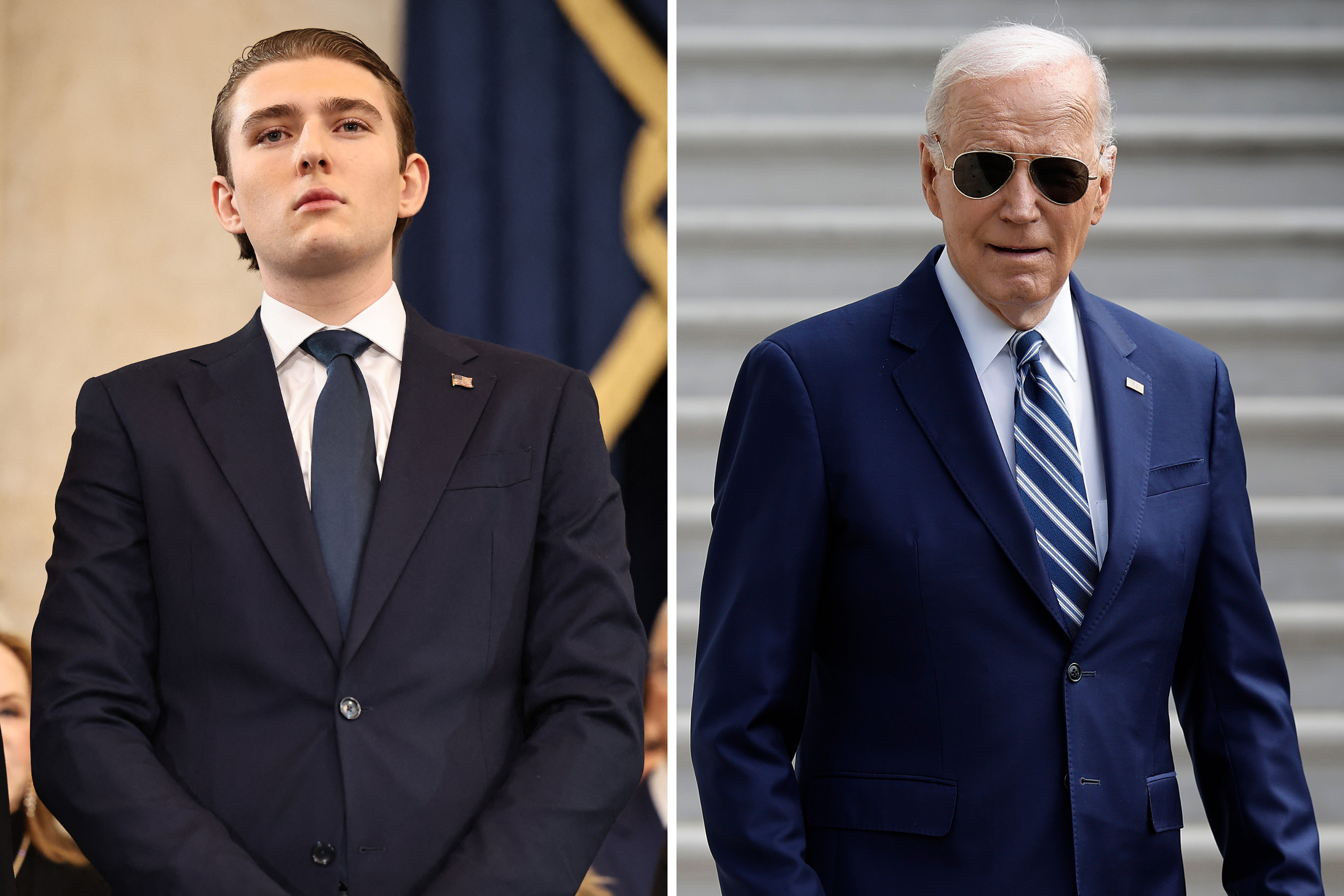 Barron Trump's comments to Joe Biden at inauguration revealed