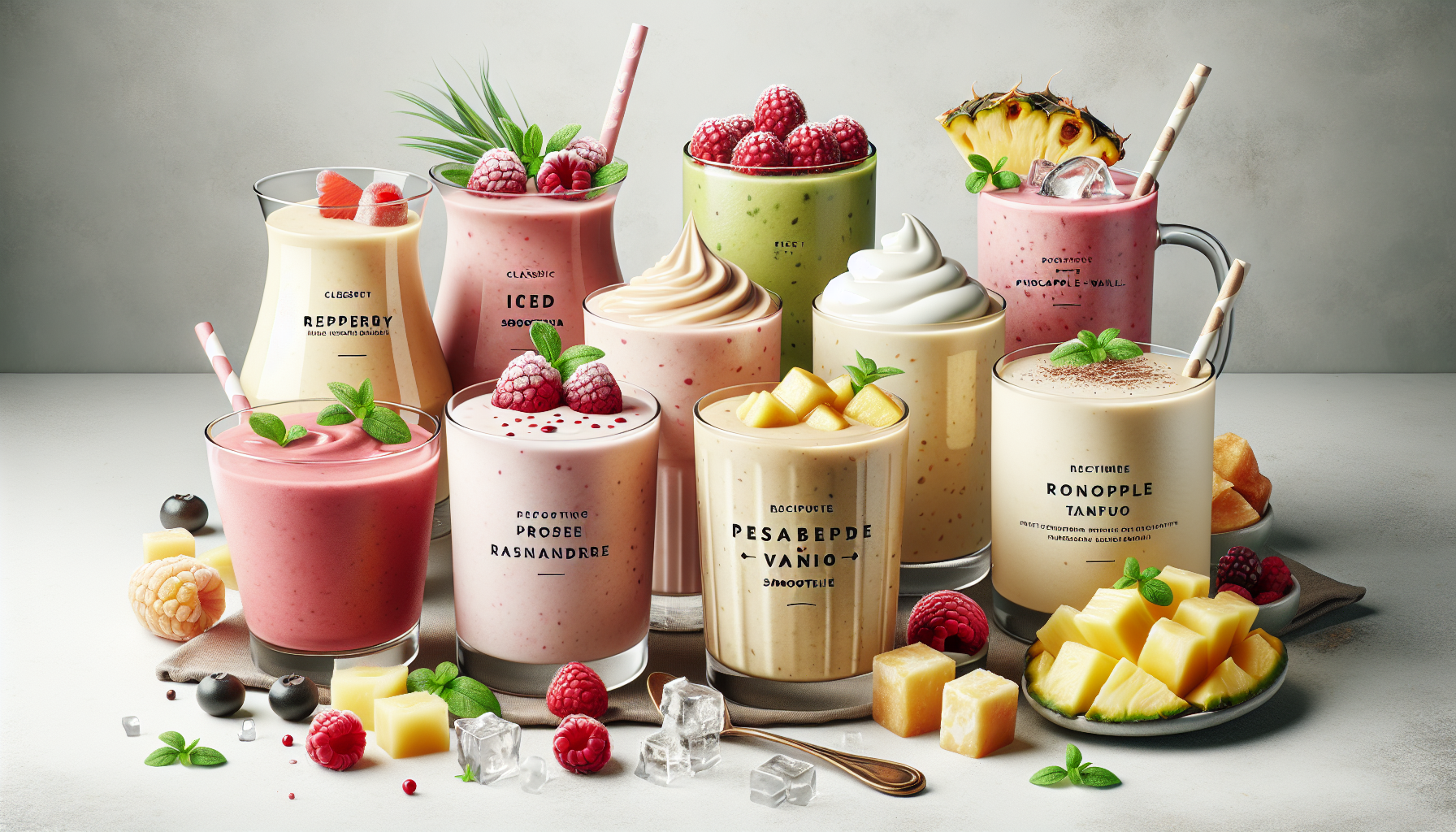 Creamy smoothies to suit all tastes