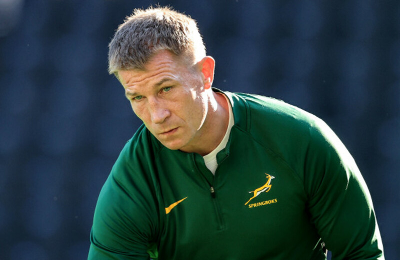 Irish trio are part of the big, smart Springboks family