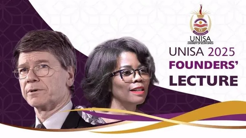 Unisa Hosts World Renowned Economist Jeffrey Sachs for 2025 Founders’ Lecture Ahead of G20 Summit