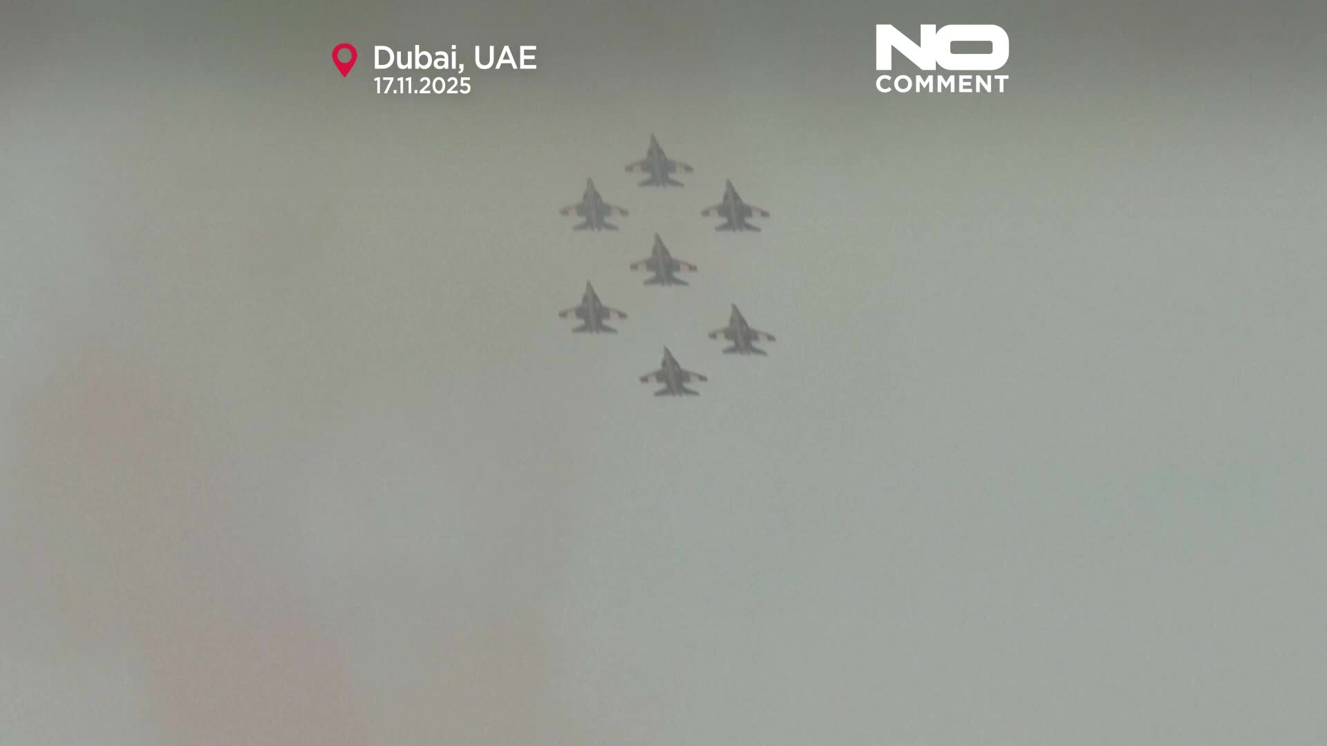 Dubai Airshow: Acrobatic aircraft perform aerial show as Russia ...