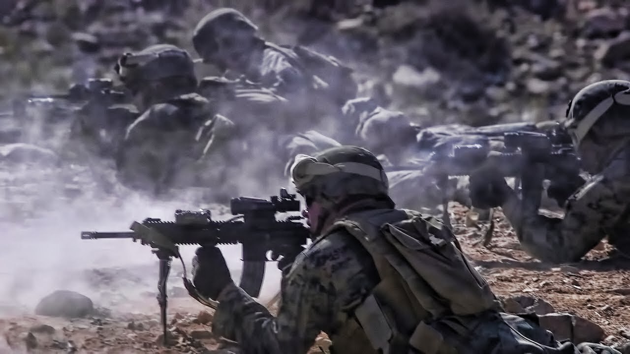 U S Marines Live Fire Fun At Range 410a Twentynine Palms