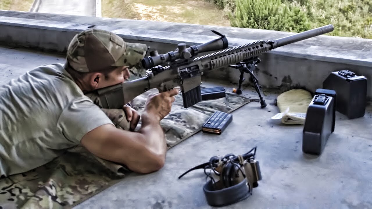 M249 Machine Gun & M110 Sniper Rifle • Special Ops Group USAF