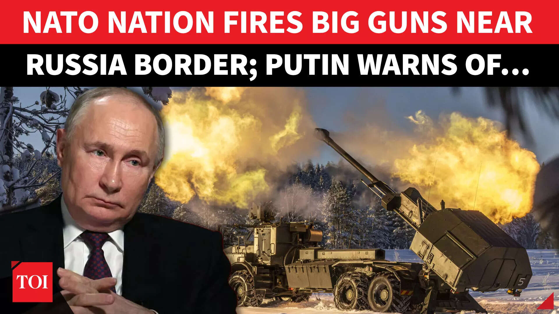 Finland Flexes NATO Firepower Near Russian Border In Biggest Winter ...