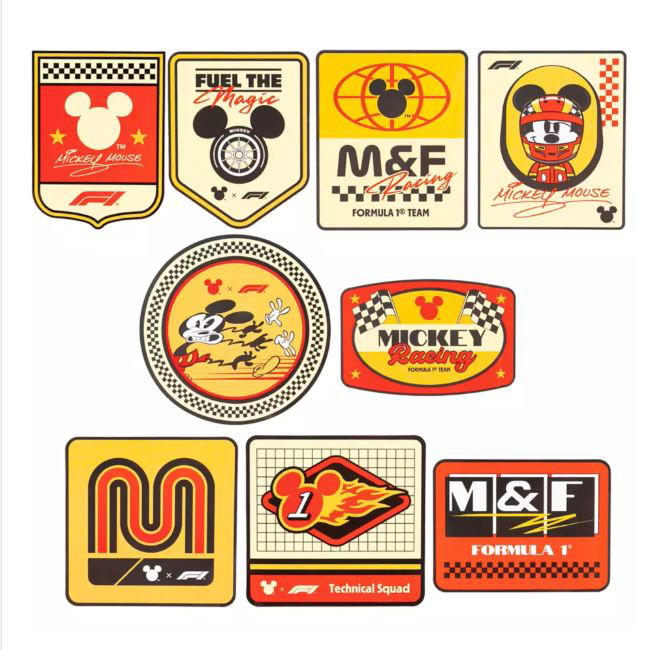 Disney Formula 1 Racing Merchandise Now Available