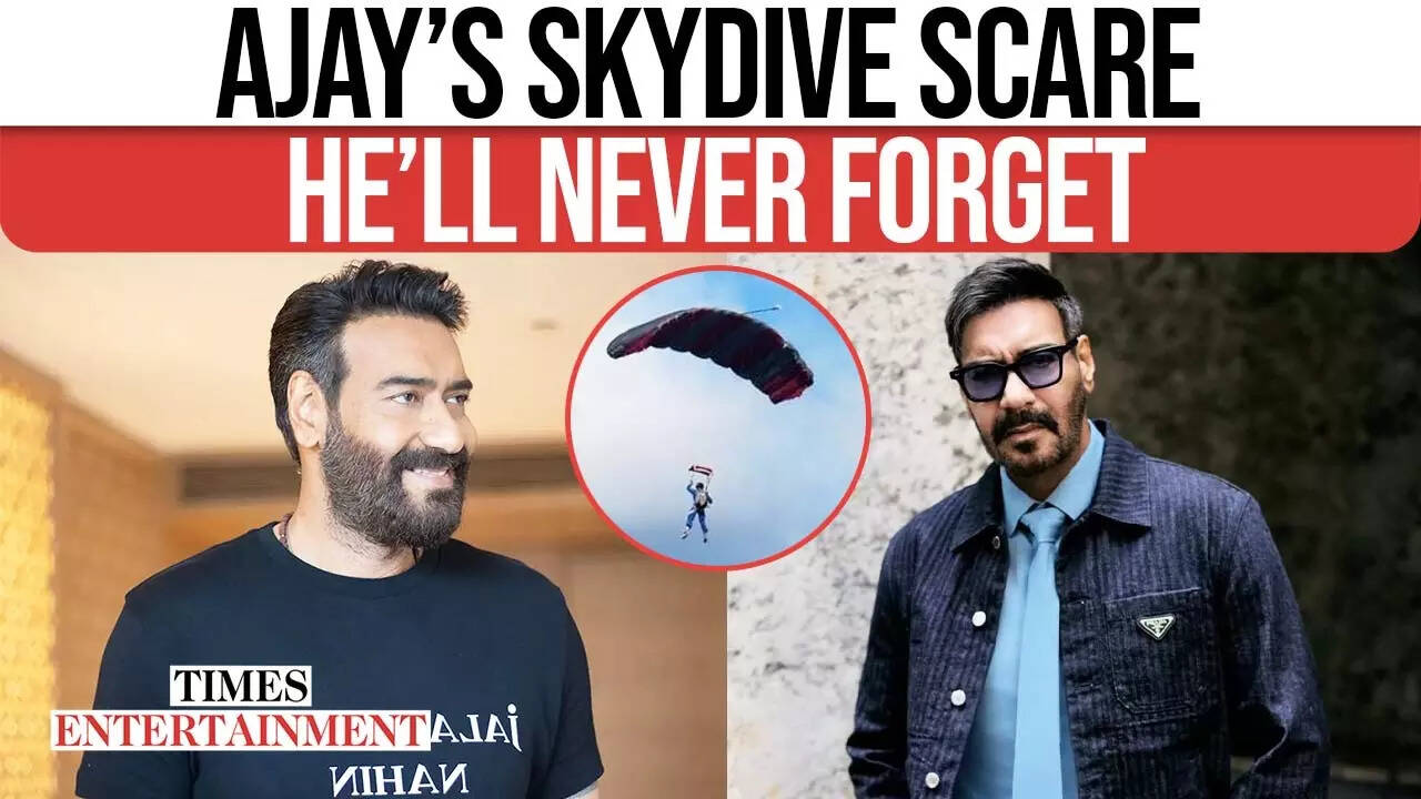 Ajay Devgn Recounts A Chilling Skydiving Accident!