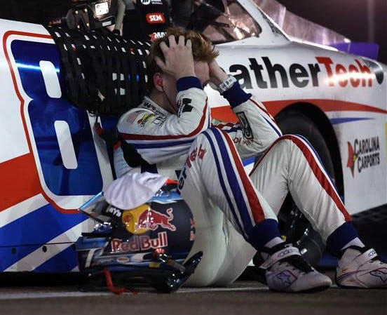 Connor Zilisch says his NASCAR heartbreak no match for Denny Hamlin gut ...