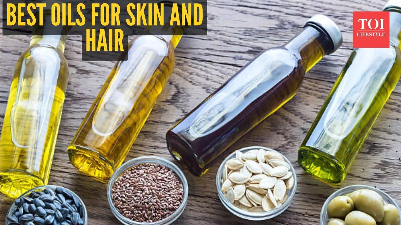 Best natural oils for dry skin and hair