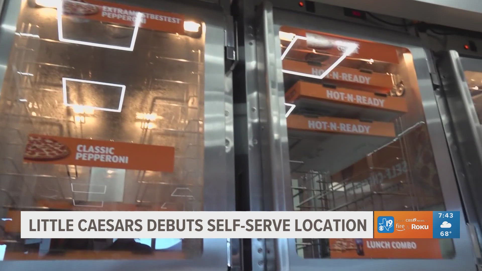Little Caesars debuts self-serve location