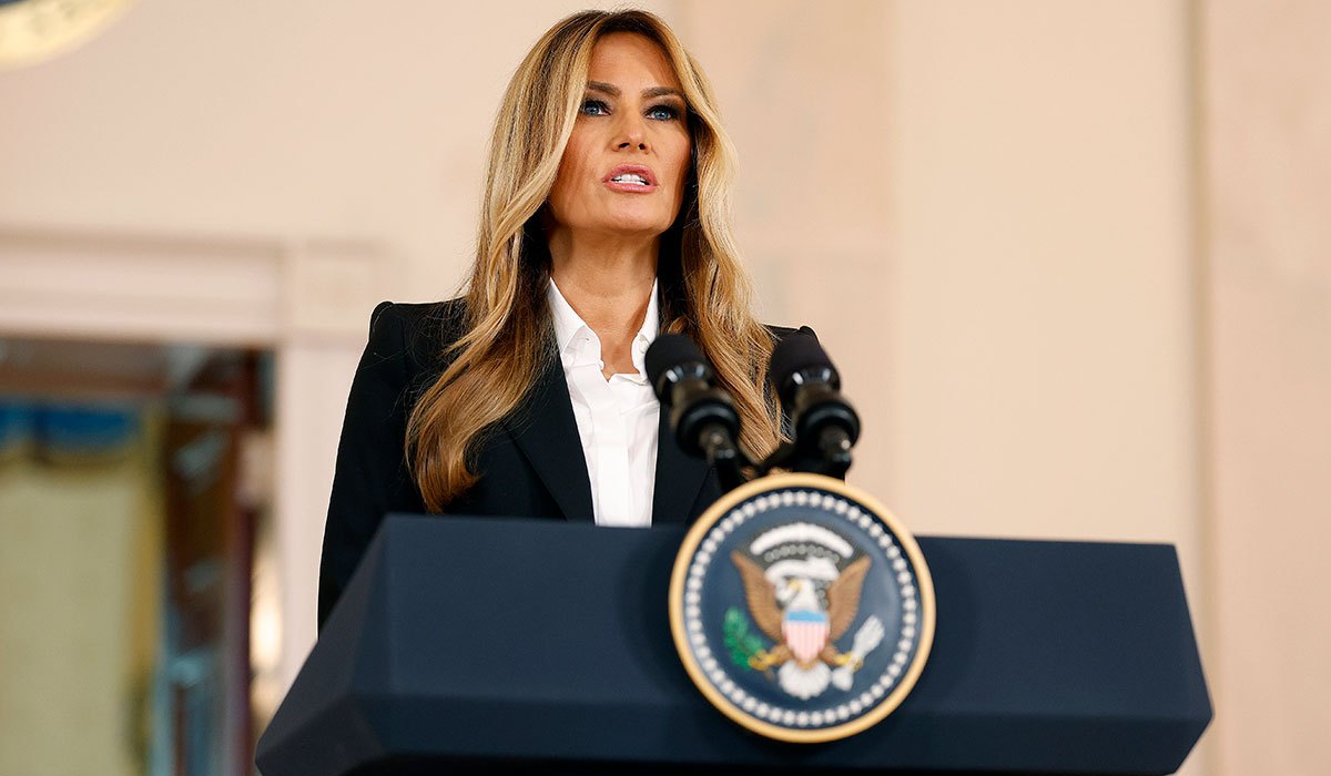 Melania Trump threatens to sue top author for claim she first met ...
