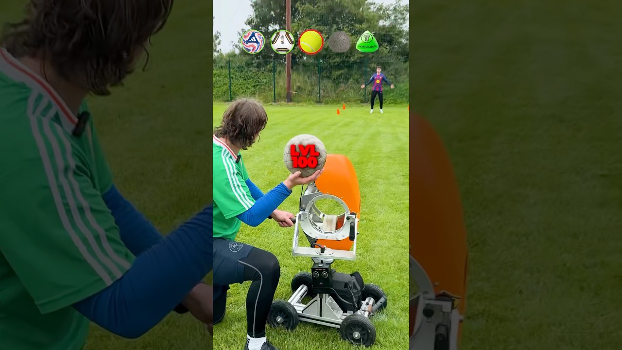 Testing ball control skills against every unique soccer ball