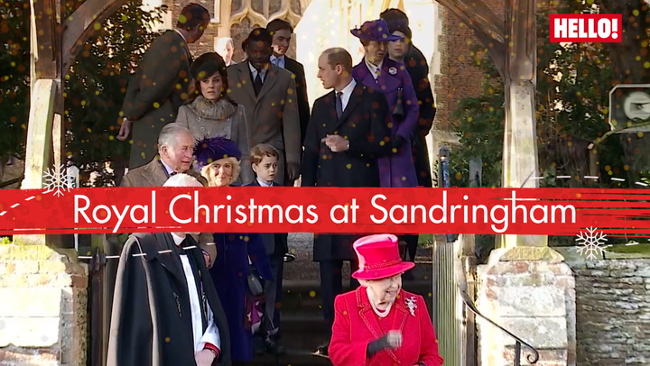 Watch: Christmas Day with the Royal Family at Sandringham