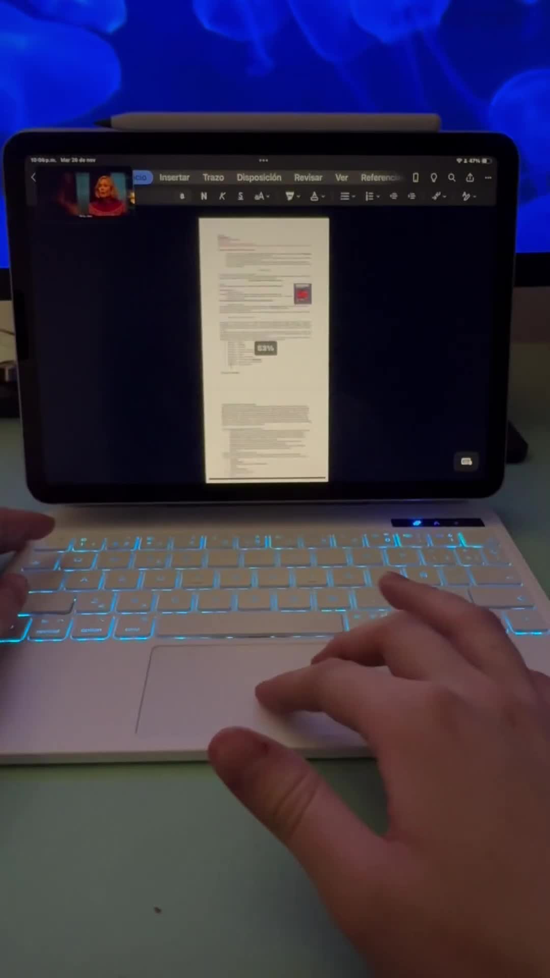 Tableta como computadora #goojodoq #tablet #ipad