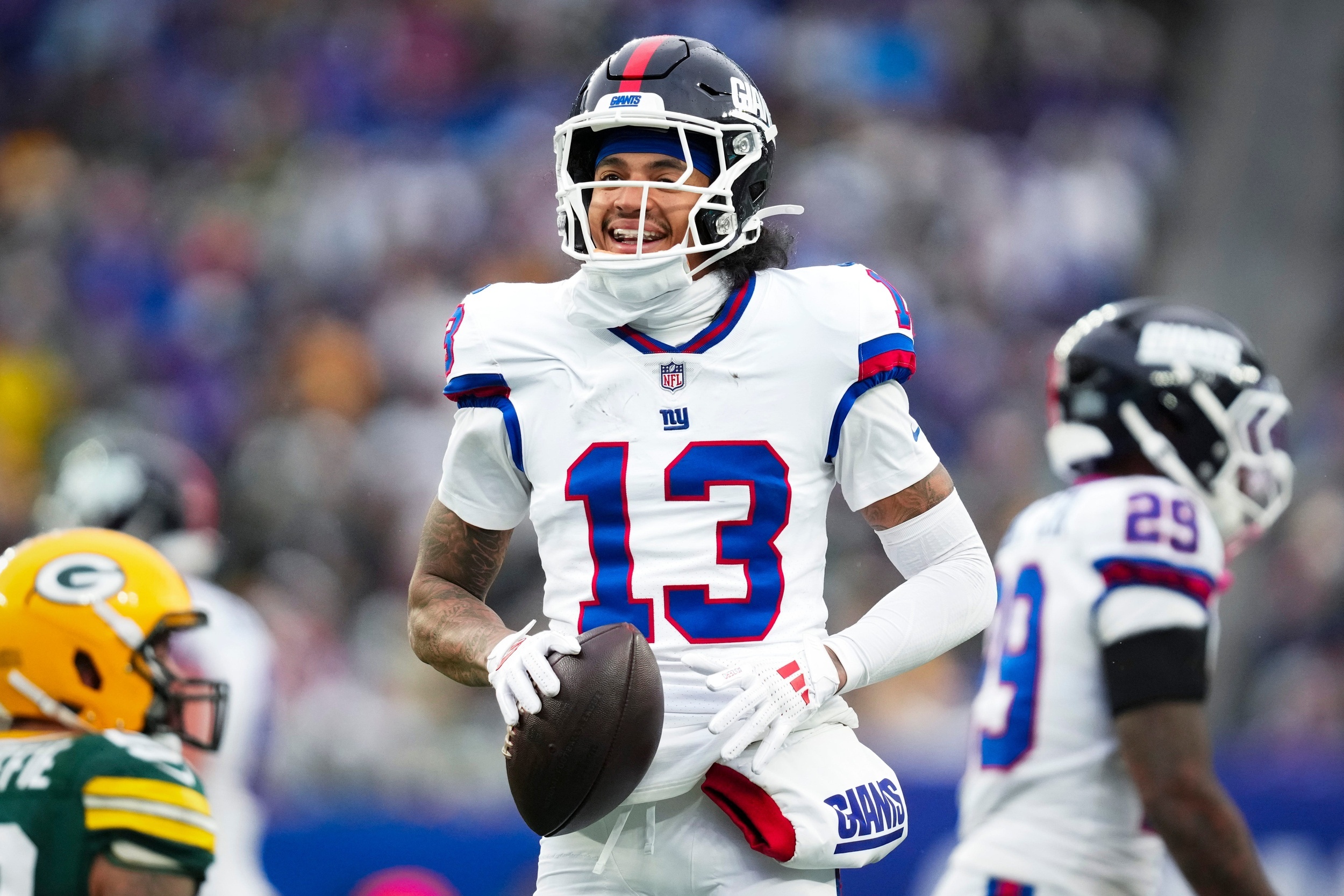 Giants icon rips 'bust' Jalin Hyatt after costly interception in loss ...