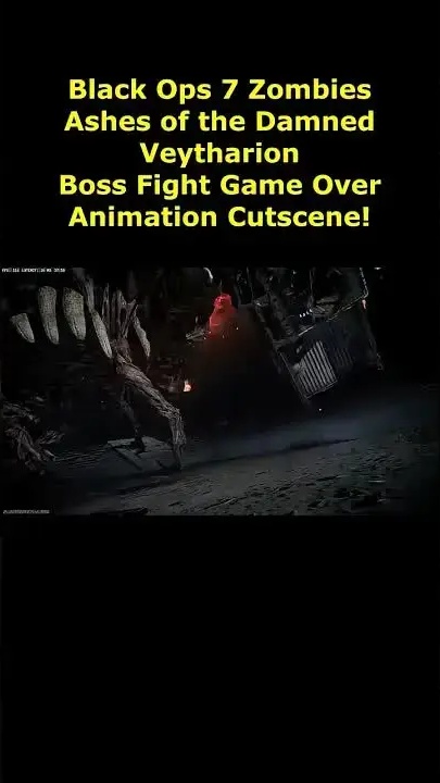 Black Ops 7 Zombies Veytharion Game Over Death Cutscene animation (new ...